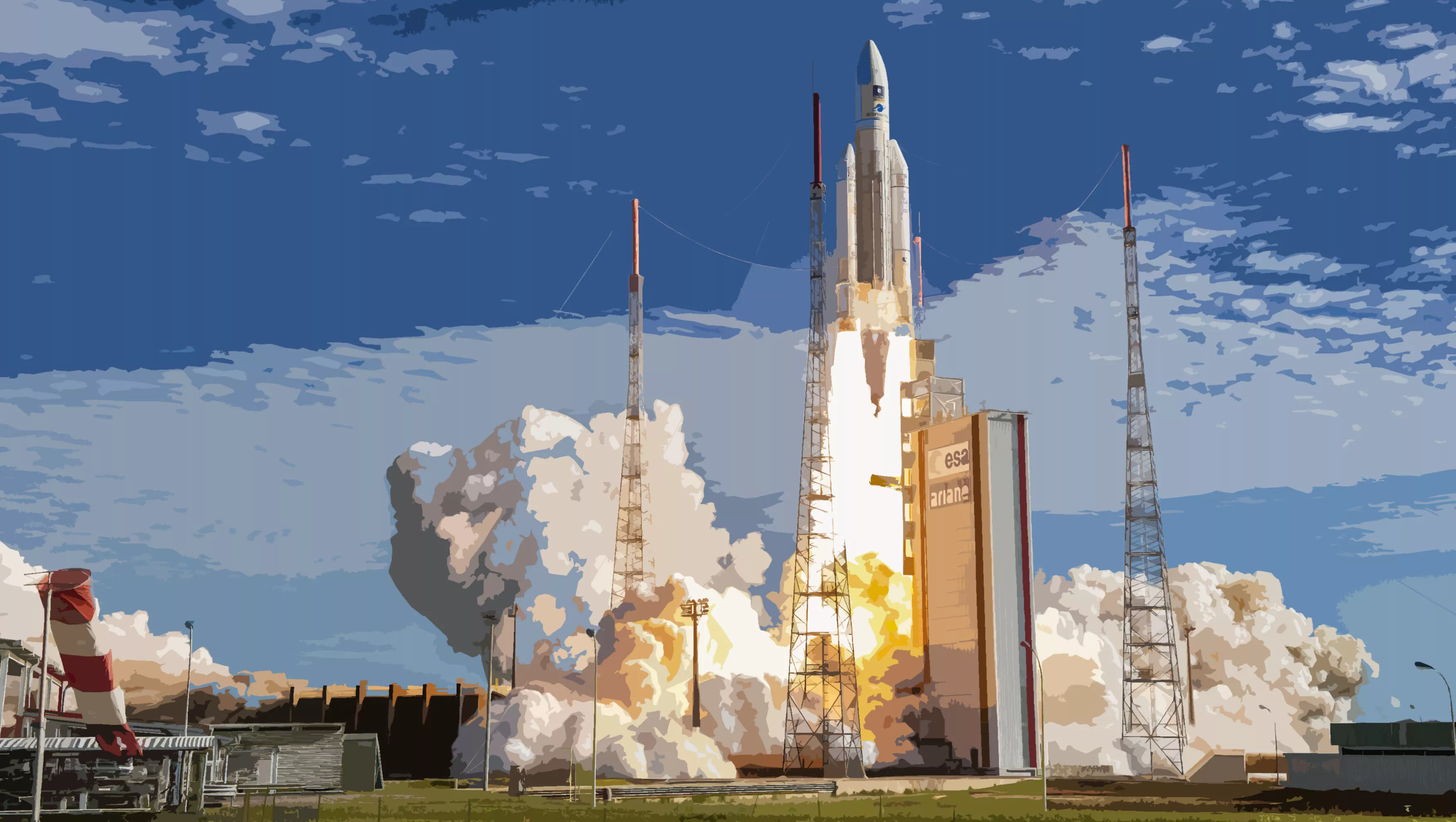 L'histoire du CSG | Centre Spatial Guyanais